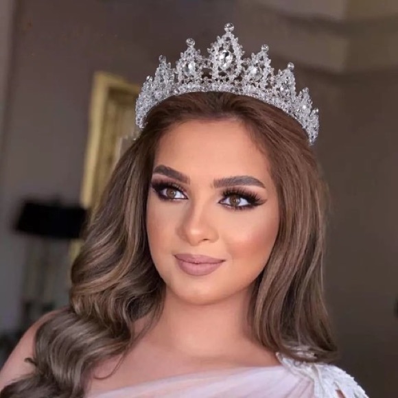 Accessories | Ice Princess Silver Crystal Bridal Tiara Crown | Poshmark